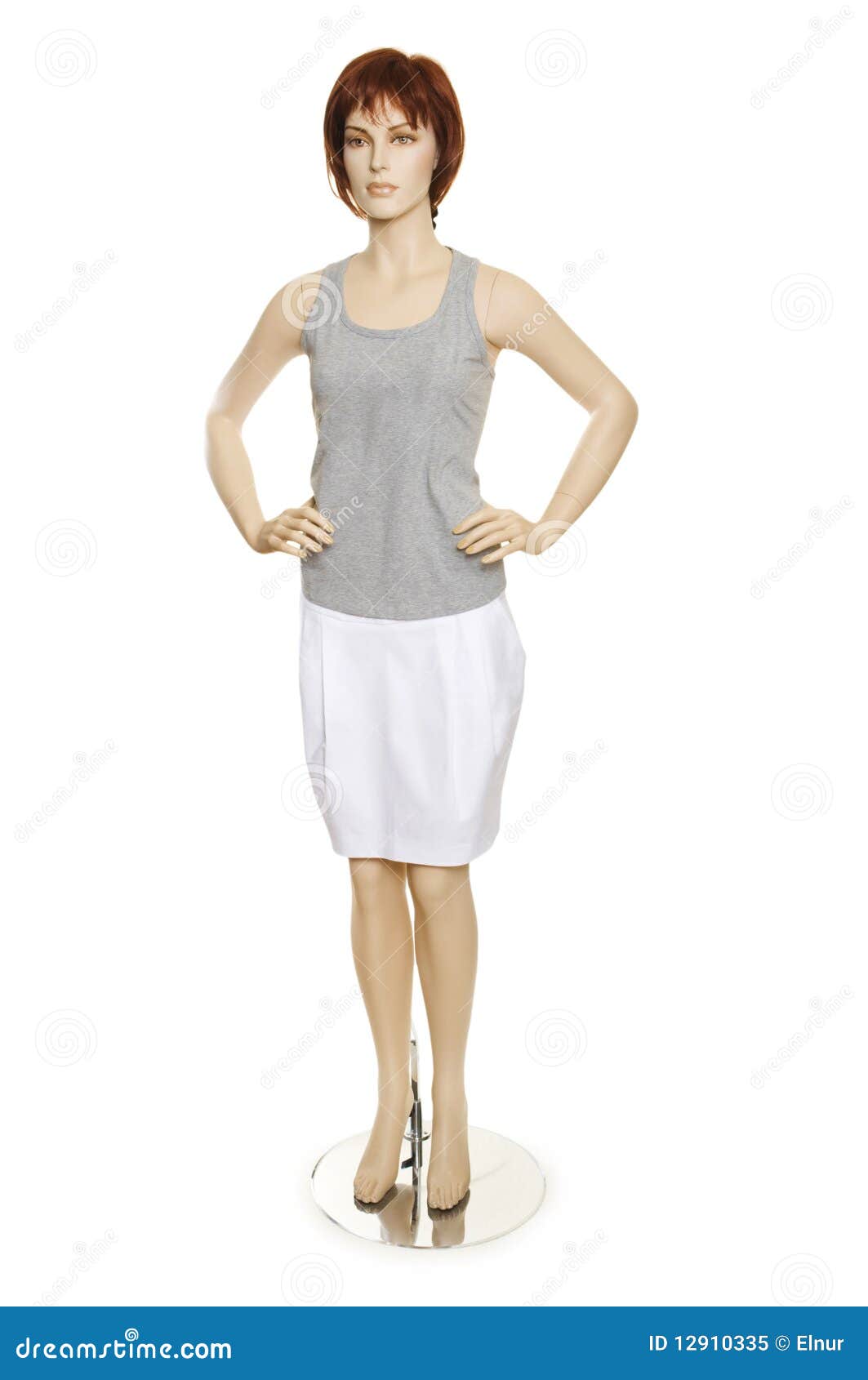 Mannequin with Clothing Isolated Stock Image - Image of attire, clothes ...