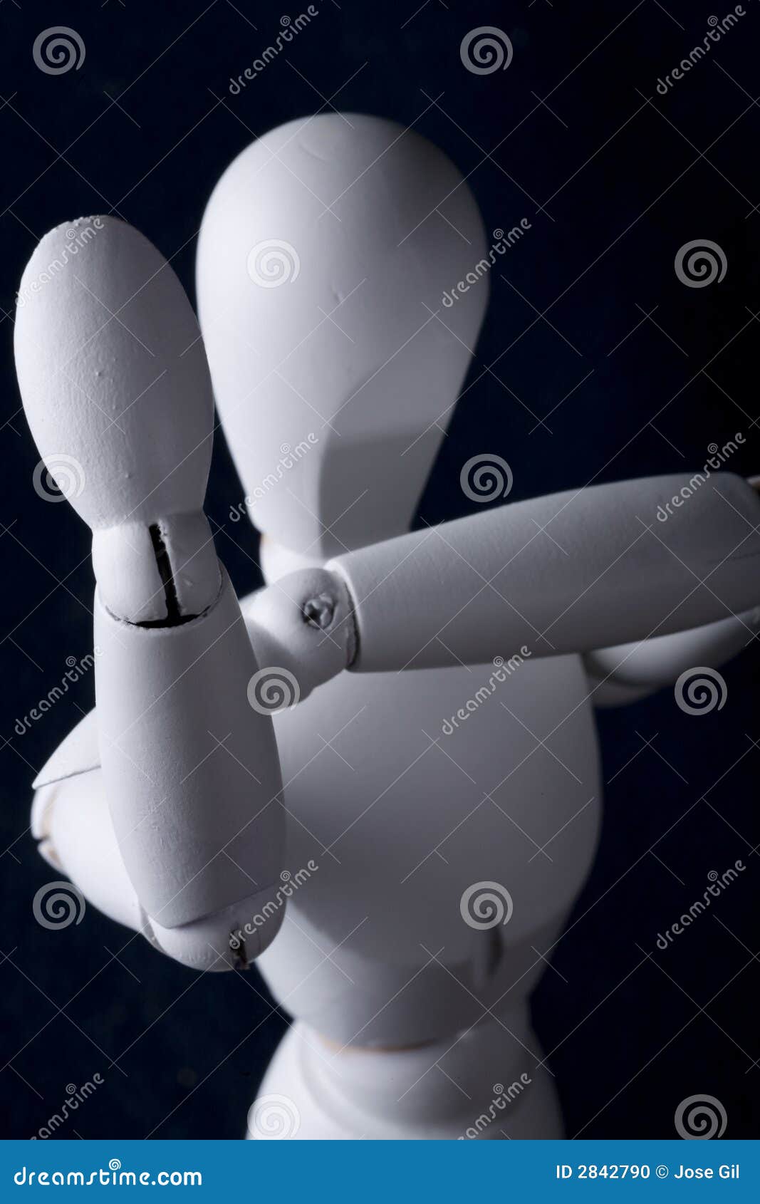 Mannequin Finger 1 stock photo. Image of dummy, middle - 2842790