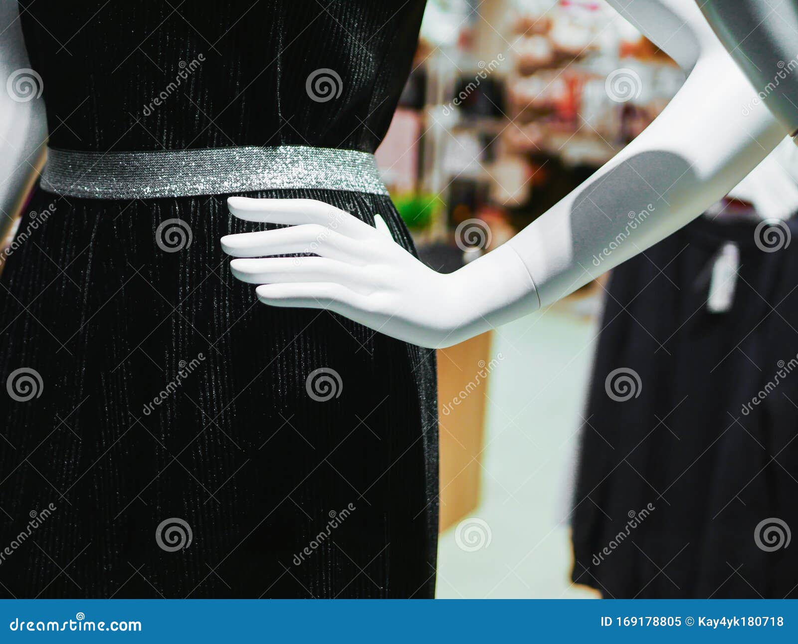 Mannequin Hands Close-up. Close-up of a Female Plastic Mannequin Hand ...
