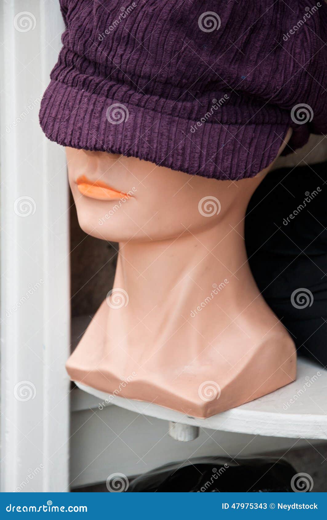 Mannequin with hat stock image. Image of model, display - 47975343