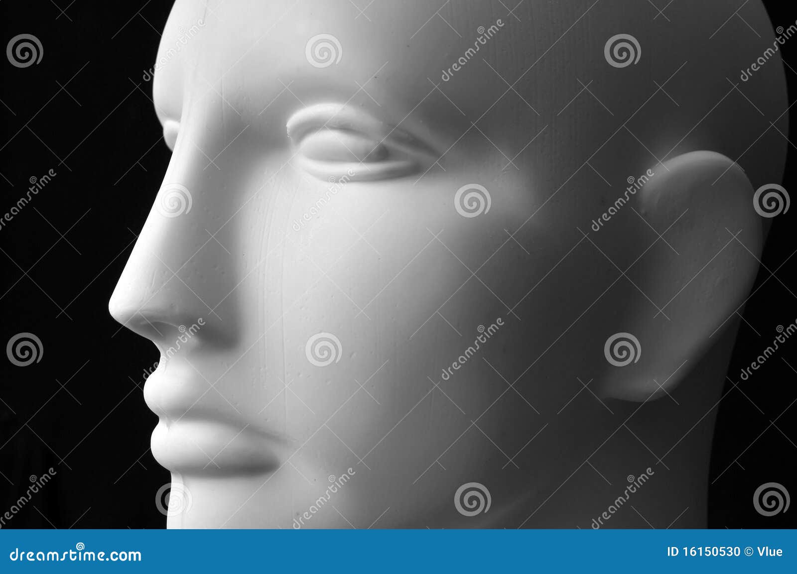 Mannequin Head stock photo. Image of face, elegant, black - 16150530