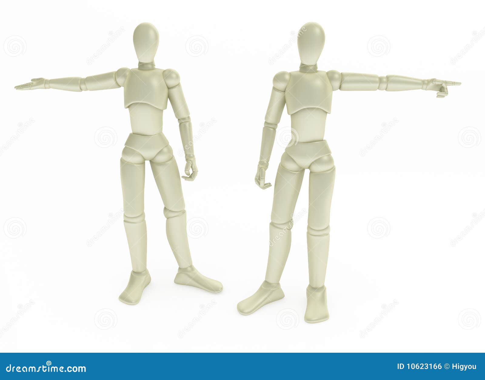 Mannequin, Pointing stock illustration. Illustration of pointing - 10623166