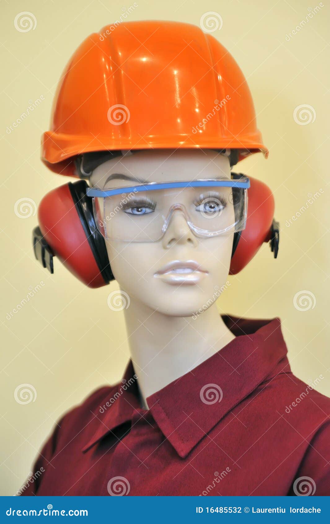 Mannequin and Protection Equipment Stock Photo - Image of mannequin ...