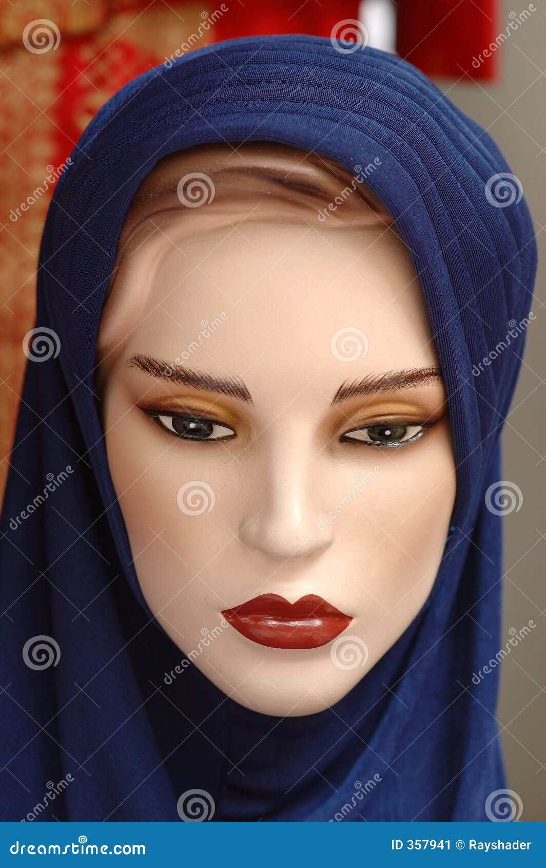 Mannequin series - blue 2 stock image. Image of pretty - 357941