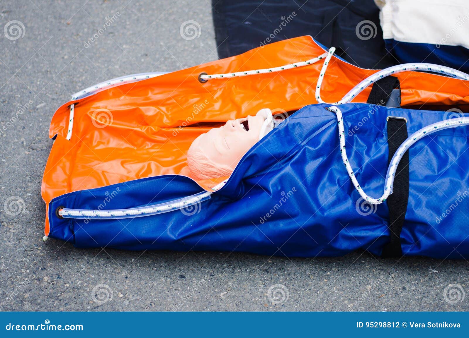 Mannequin for Training First Aid and Resuscitation Skills Stock Photo ...