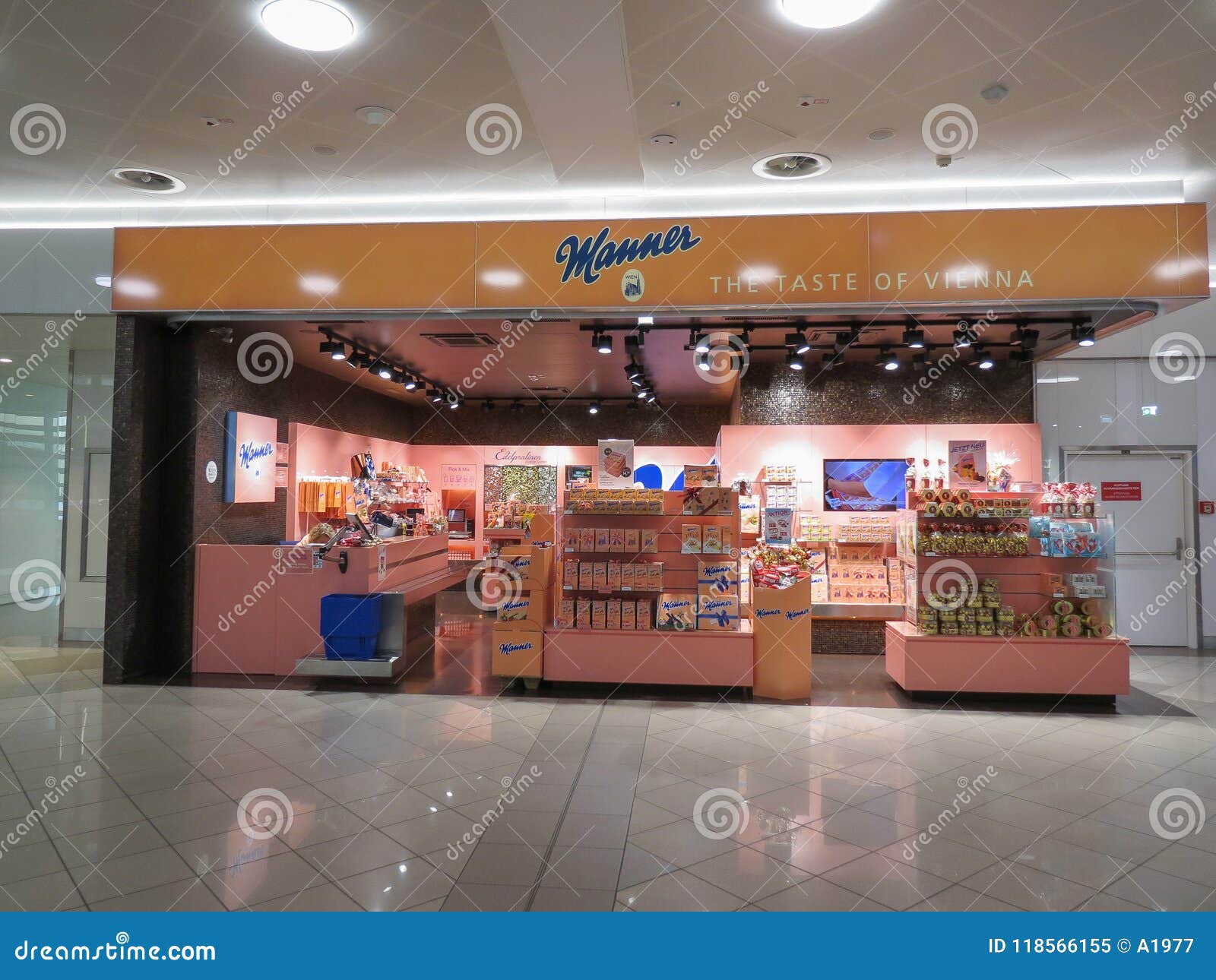 Manner Brand Store in Vienna Editorial Image - Image of european, store ...