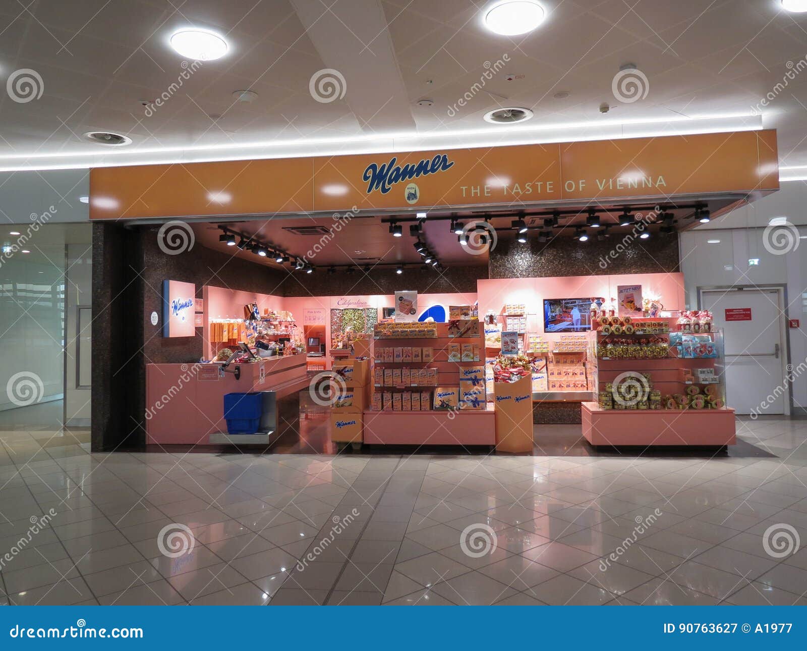 Manner Brand Store in Vienna Editorial Photography - Image of vienna ...