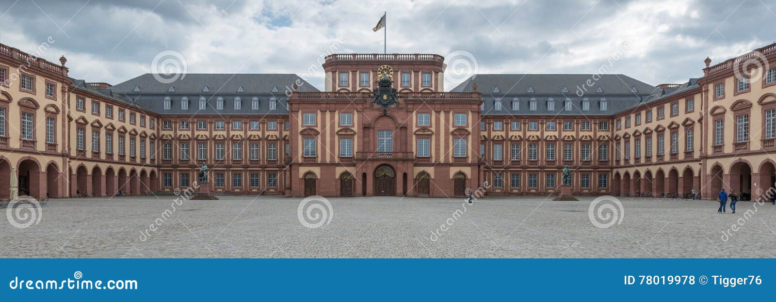 Mannheim, Germany stock photo. Image of chacent, symmetry - 78019978