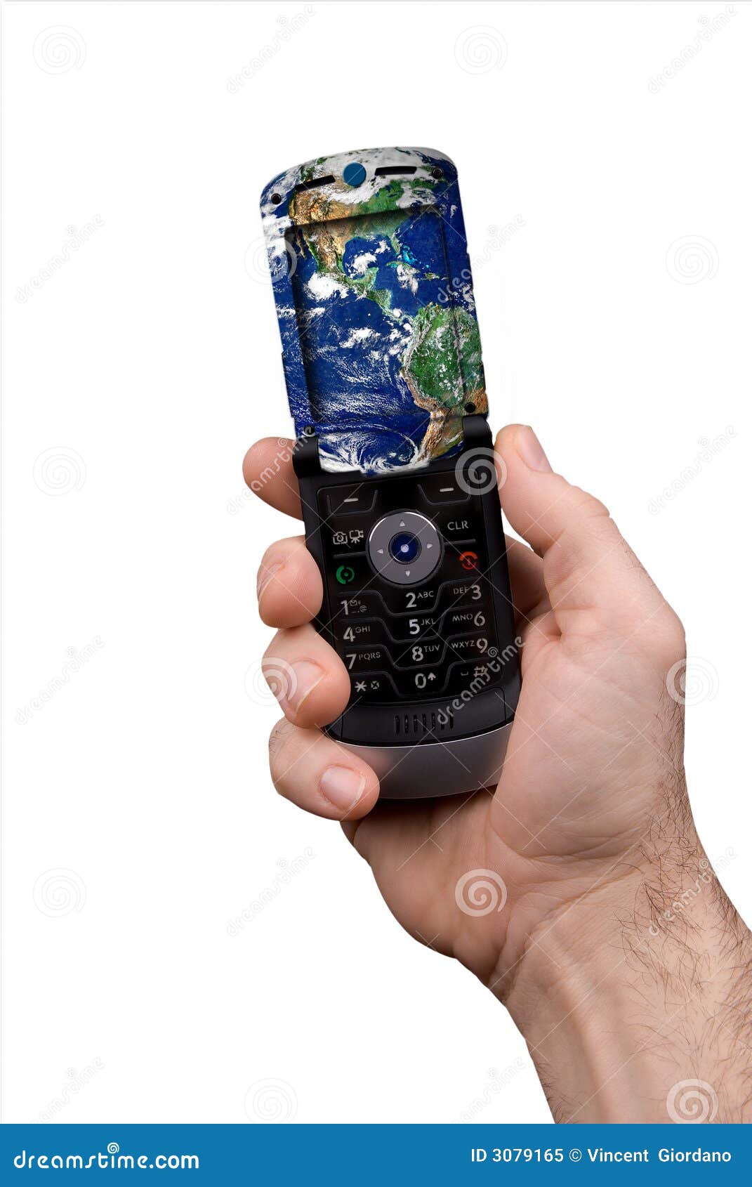 Mannholding-Kugel-Handy stock abbildung. Illustration von gebäude - 3079165