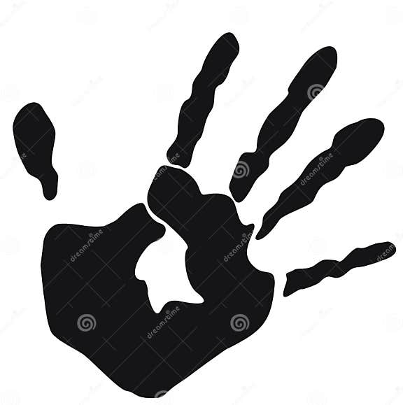 Mano ilustración del vector. Ilustración de indirecta - 5507527