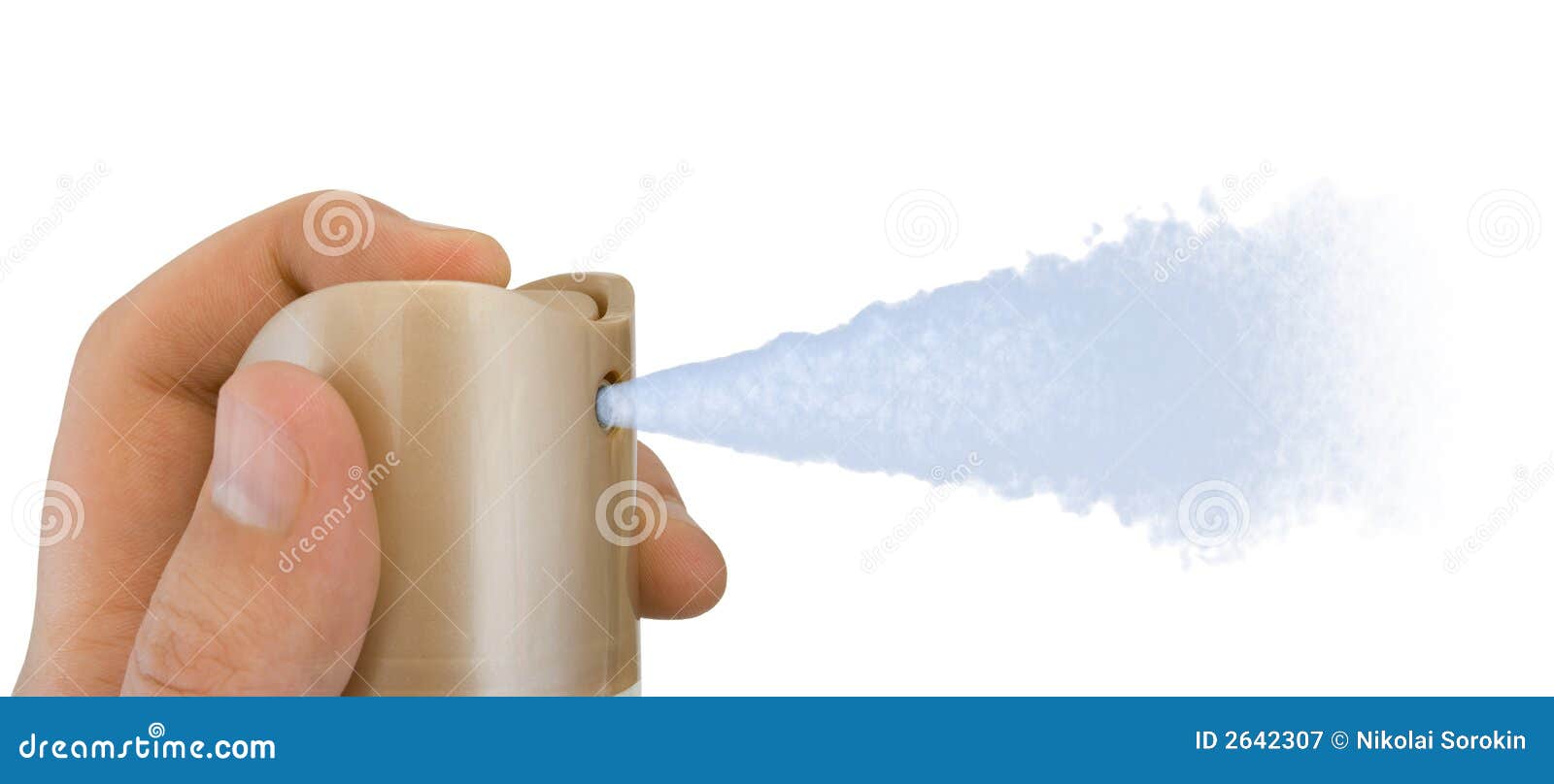 Mano con spruzzo immagine stock. Immagine di sfondo, pugno - 2642307