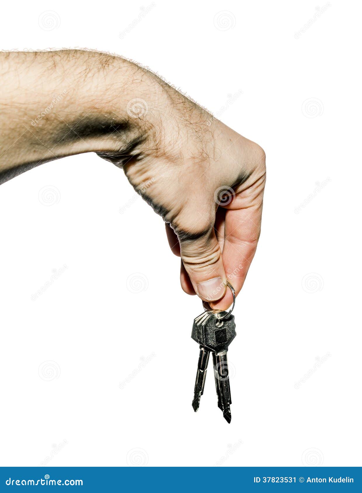 Mano Con Un Manojo De Llaves Imagen de archivo - Imagen de fondo, gesto ...