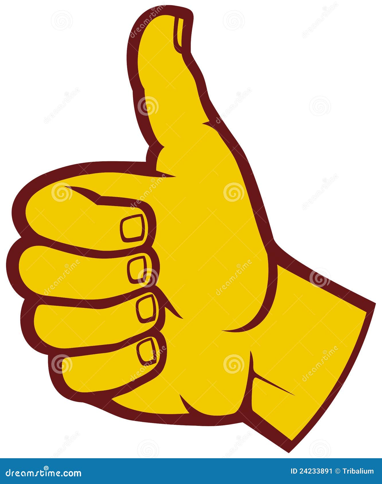 Mano humana que da OK ilustración del vector. Ilustración de brazo ...