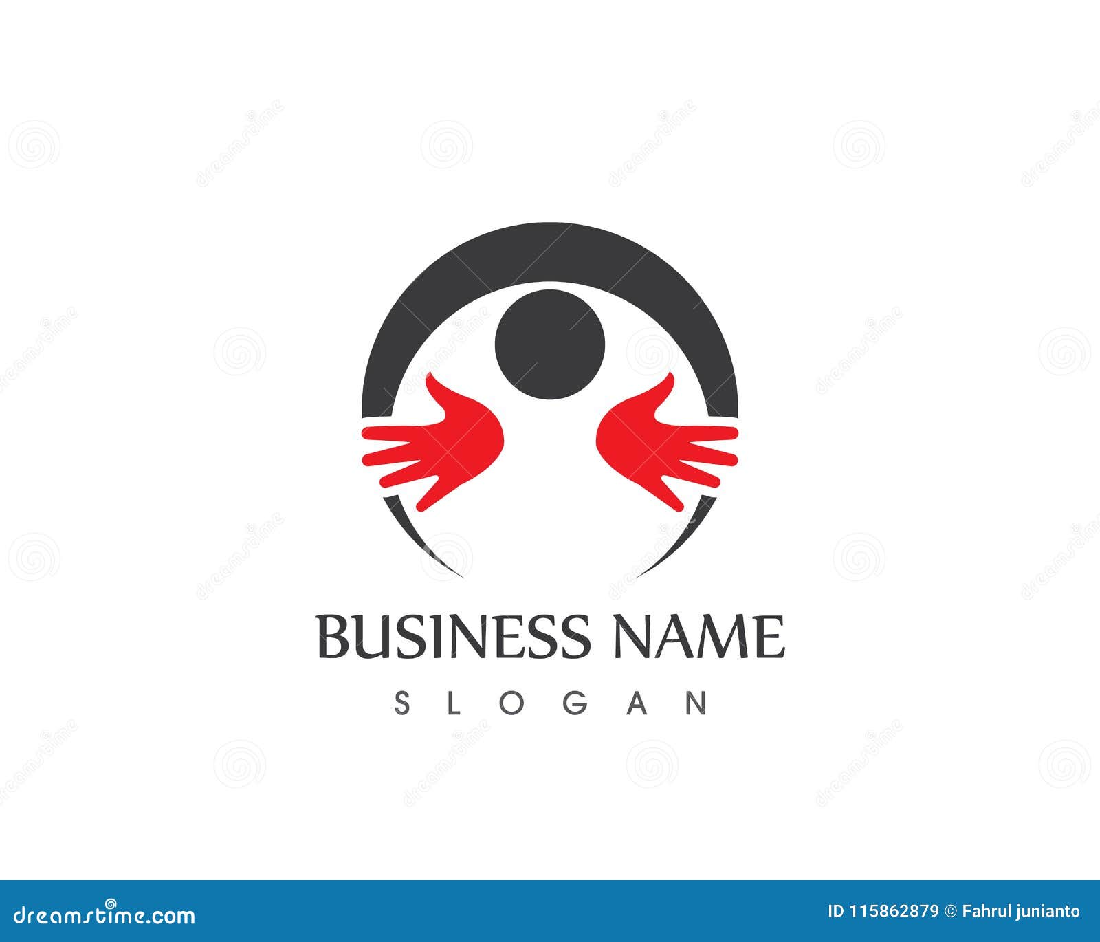 Mano Logo Design Template ilustración del vector. Ilustración de icono ...