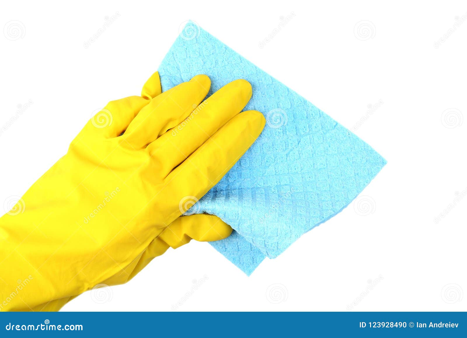 Mano Que Lleva a Cabo El Trapo De La Limpieza Foto de archivo - Imagen ...