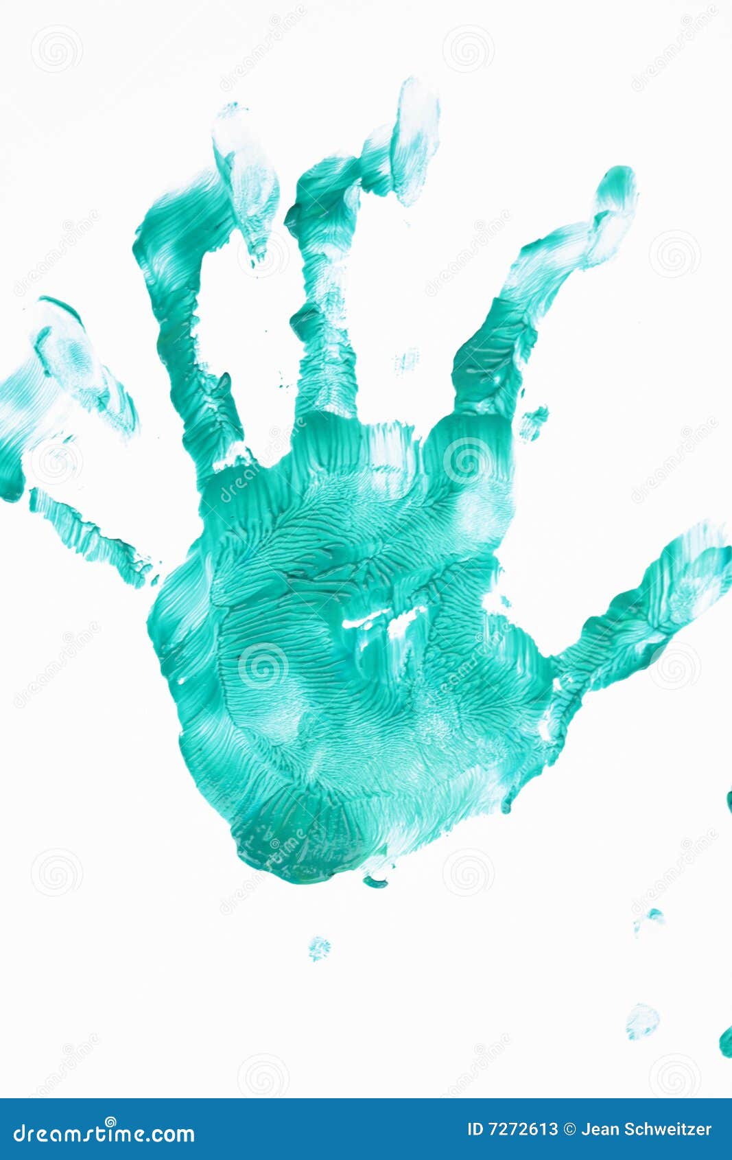 Mano verde imagen de archivo. Imagen de papel, mano, color - 7272613