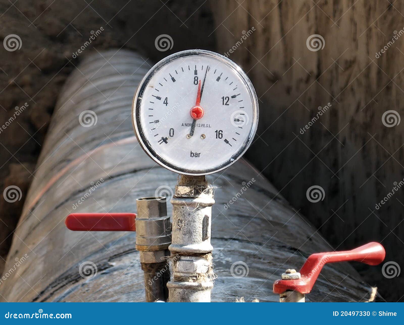 Manometer stock photo. Image of barometer, measure, power - 20497330