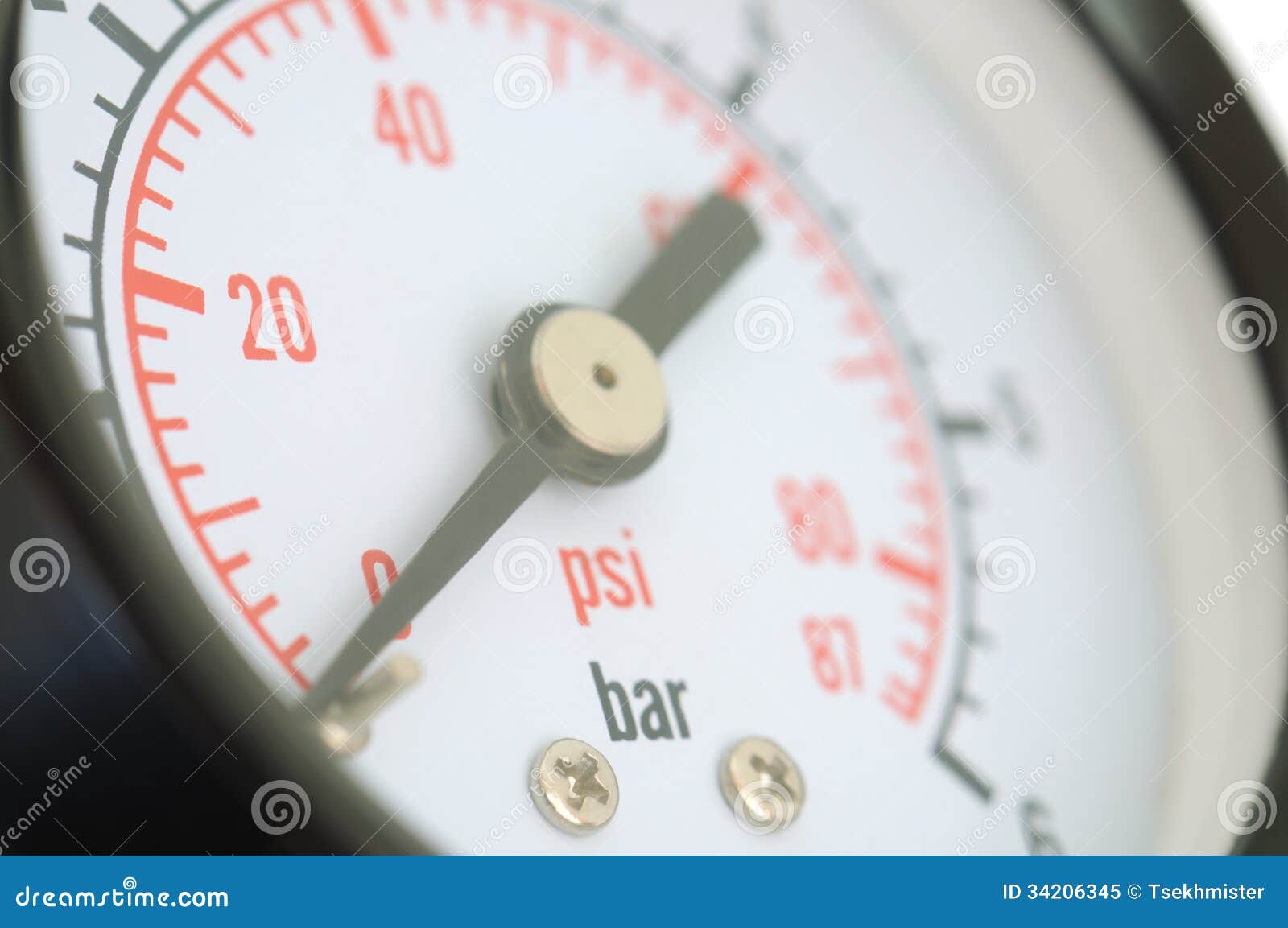 Manometer stock image. Image of industry, steel, numbers - 34206345