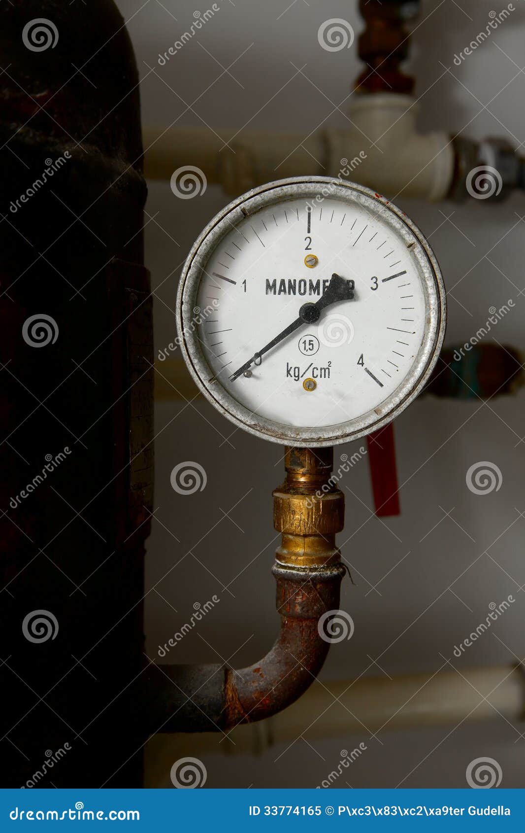 Manometer stock image. Image of barometer, closeup, measurement - 33774165
