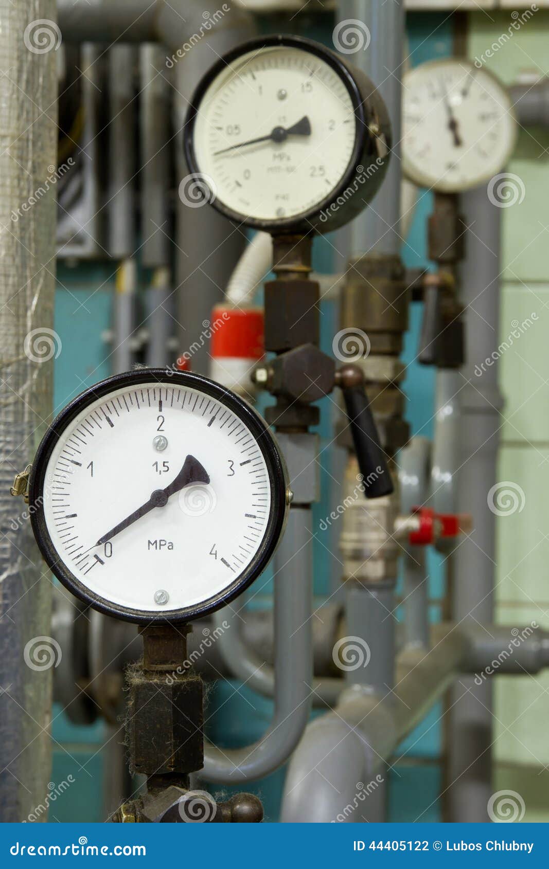 Manometer pressure stock photo. Image of steam, manufacturing - 44405122
