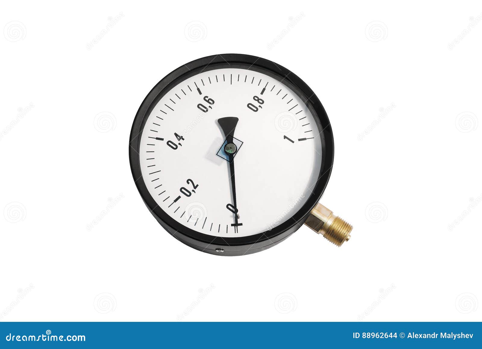 Manometer. stock photo. Image of gauge, isolated, industrial - 88962644