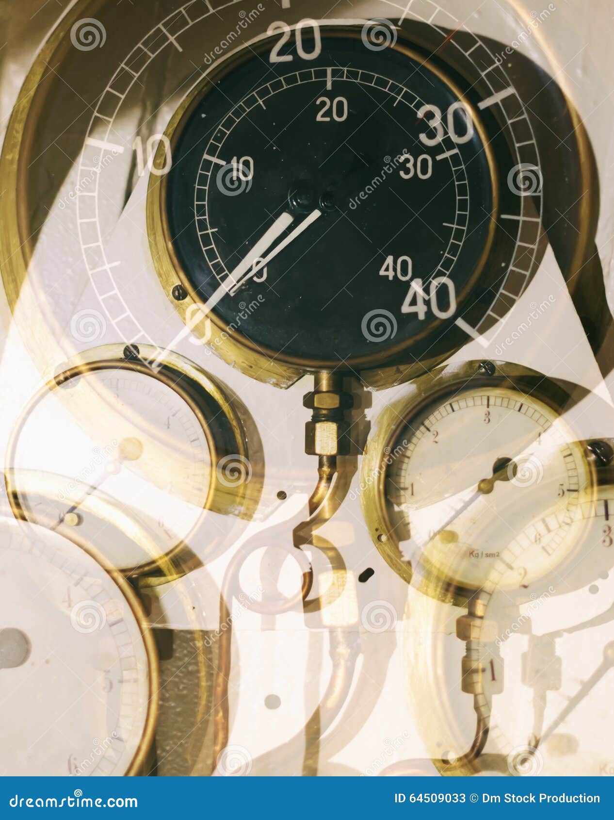 Manometers. stock image. Image of component, control - 64509033