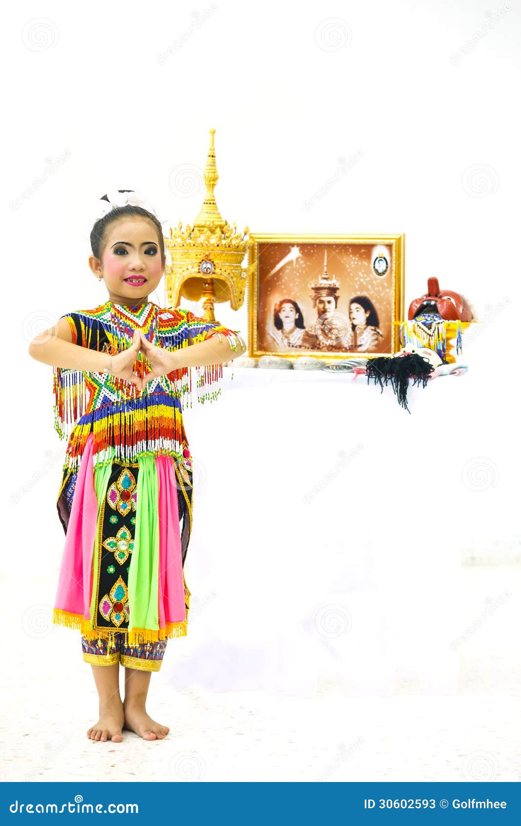 Manora a Folk Dance of Thailand Editorial Stock Photo - Image of ...