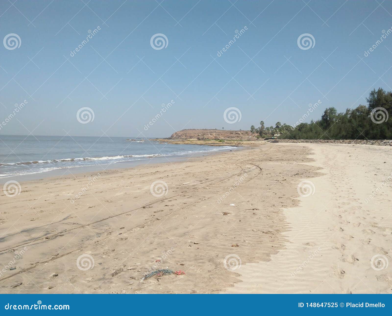Manori beach India view stock image. Image of view, shore - 148647525