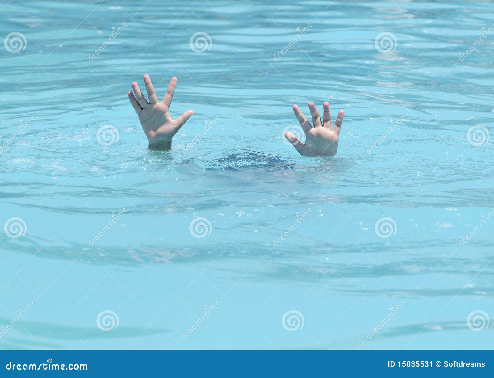 Manos De Ahogar Al Muchacho Imagen de archivo - Imagen de ayuda, ahorro ...