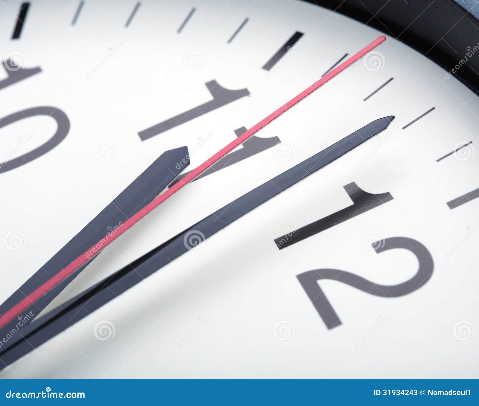 Manos de reloj imagen de archivo. Imagen de countdown - 31934243