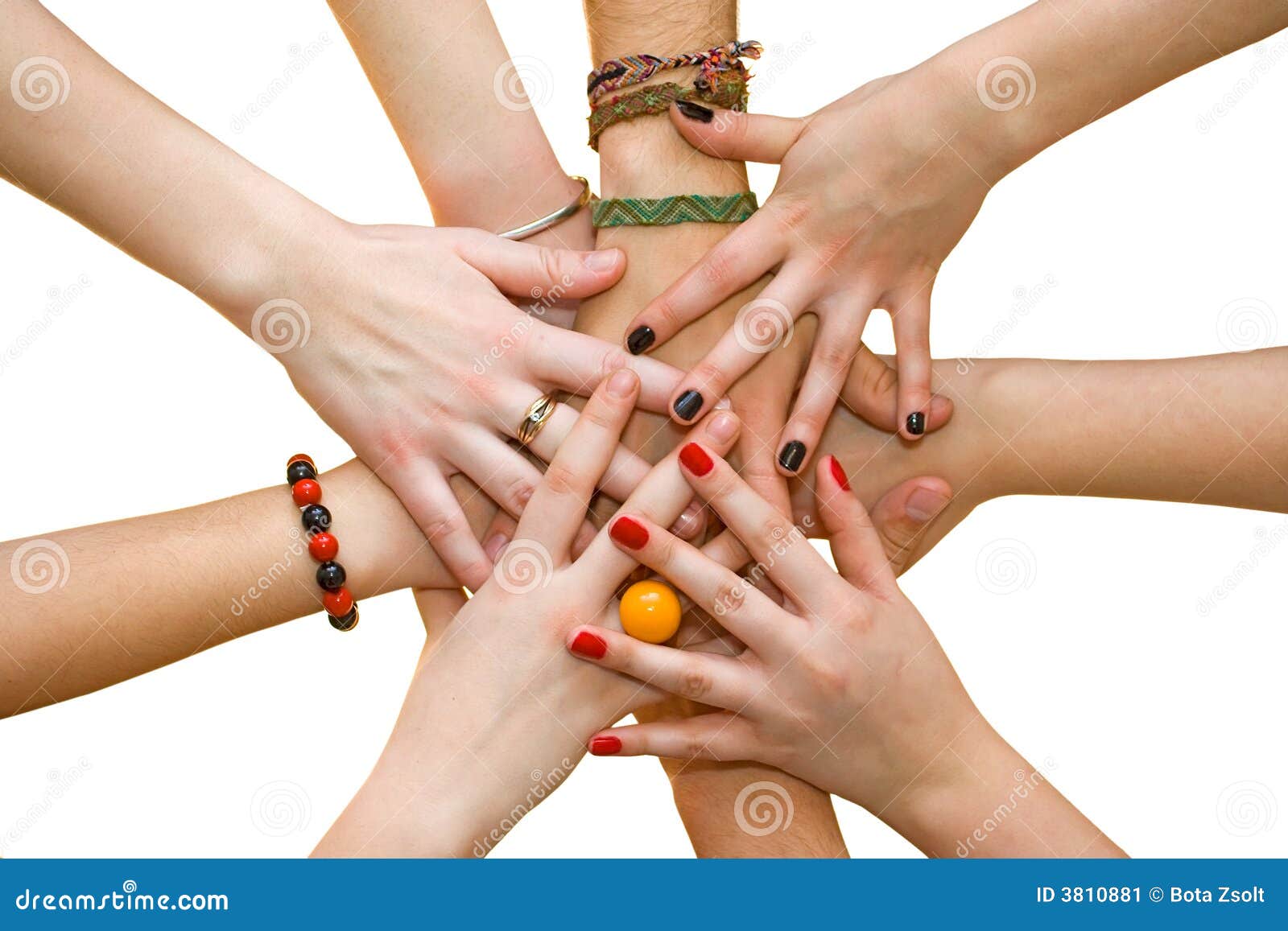 Manos jovenes I imagen de archivo. Imagen de teamwork - 3810881