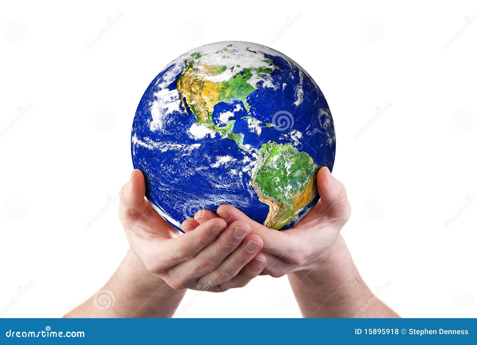 Manos Que Llevan a Cabo El Ambiente De Mundo Foto de archivo - Imagen ...