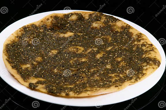 Manouche stock photo. Image of thyme, manakiche, sesame - 17165712