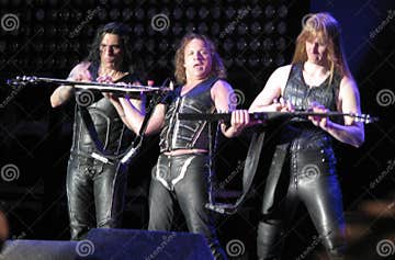 MANOWAR on Tour editorial image. Image of singer, rock - 10043780