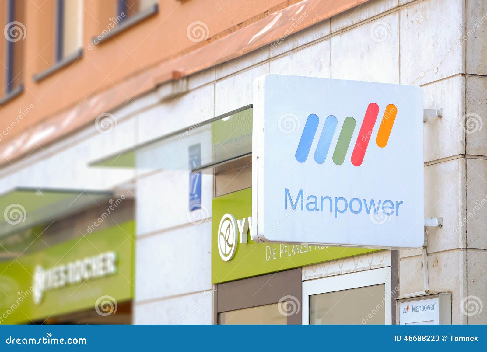 Manpower editorial image. Image of space, german, temp - 46688220