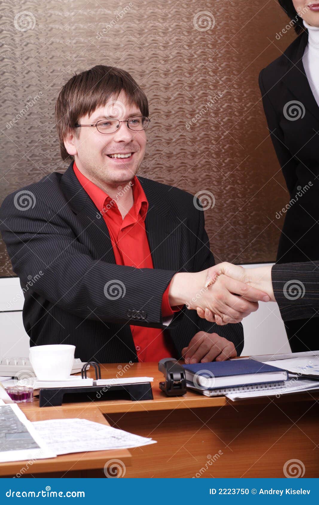 Mans_handshake Picture. Image: 2223750