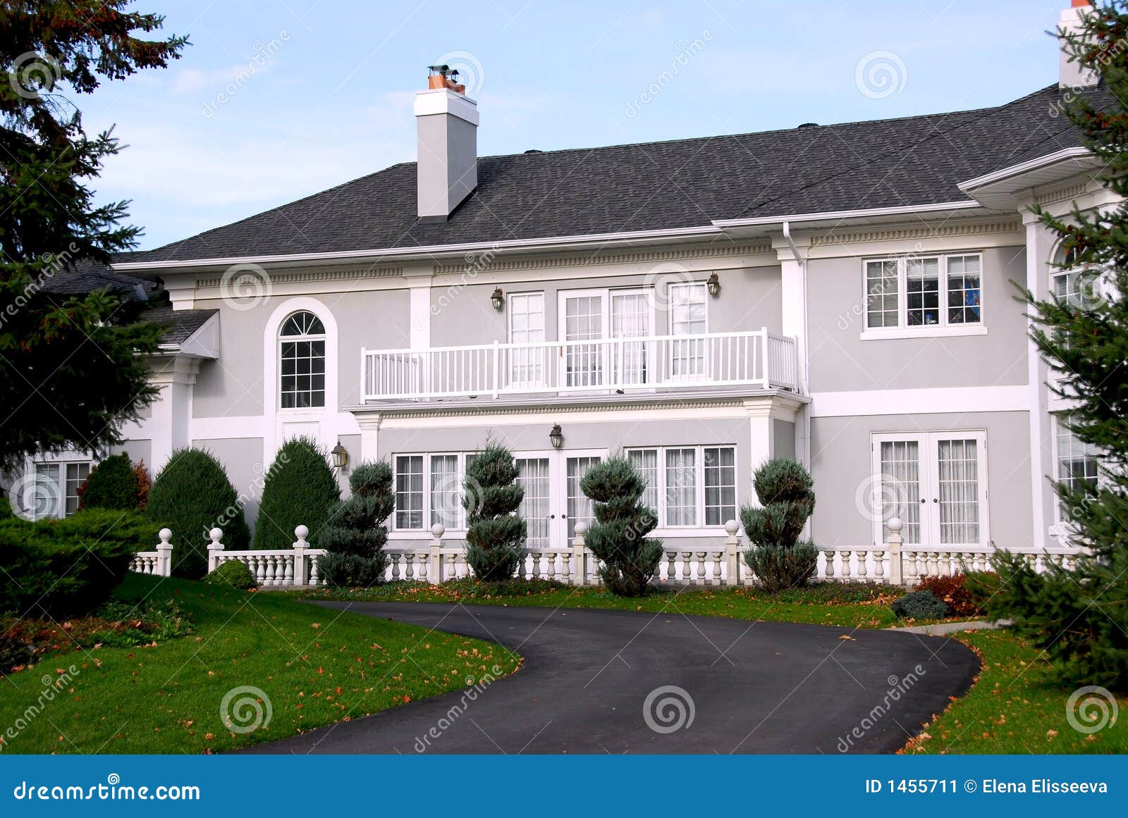 Mansion stock image. Image of grand, architecture, estate - 1455711