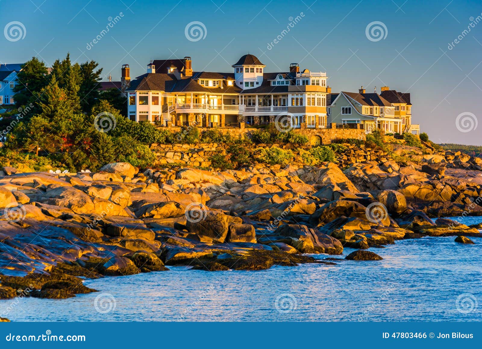 Mansion on a Cliff at Cape Neddick, York, Maine. Stock Photo - Image of ... Mansion on a Cliff at Cape Neddick, York, Maine. Stock Photo - Image of ...