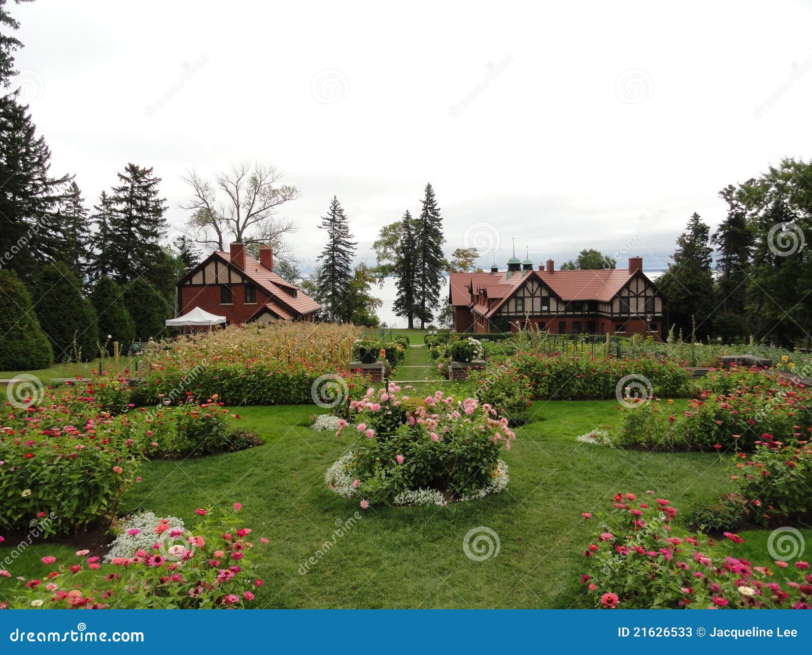 Glensheen Congdon Mansion Gardens Royalty-Free Stock Photography ...