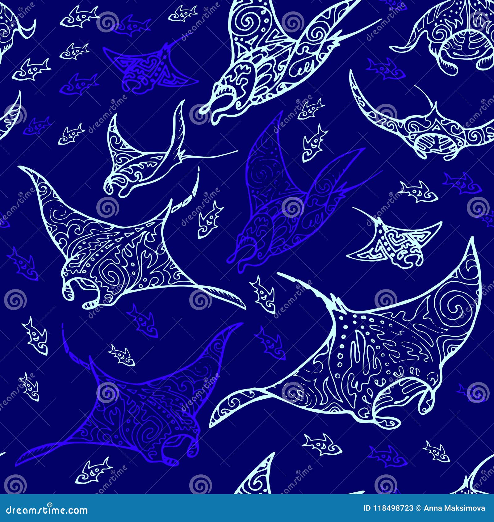 Manta Ray Stock Illustrations – 804 Manta Ray Stock Illustrations ...