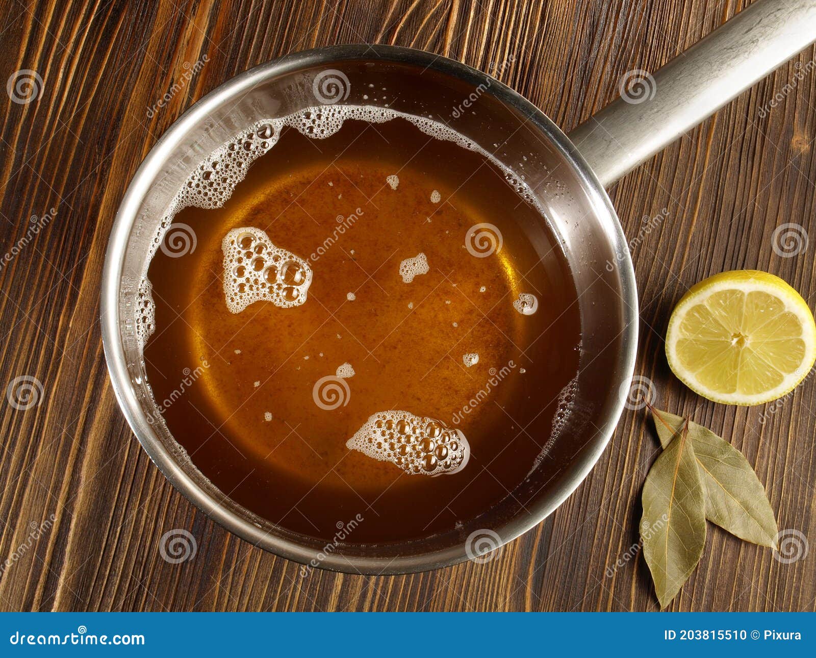 Mantequilla Derretida Aclarada Para Salsa De Mantequilla Como ...