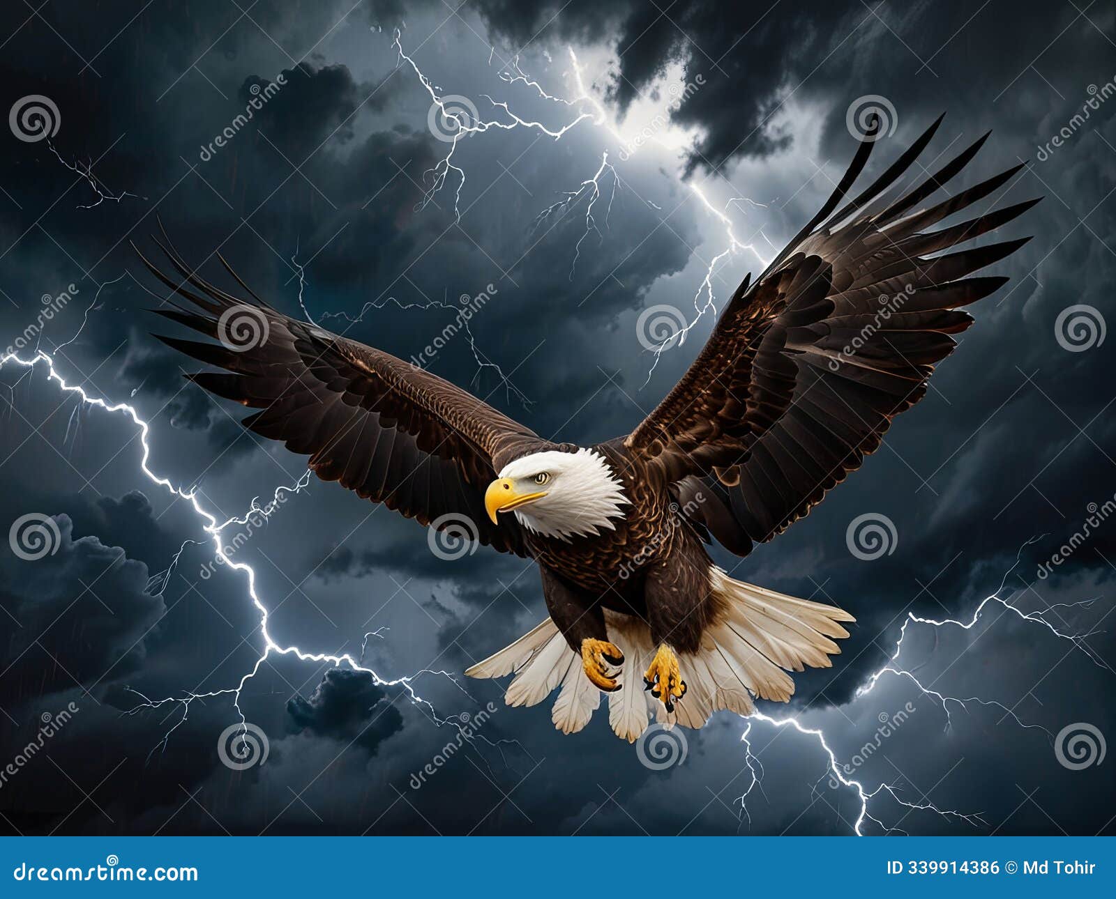 Mantis Eagle Flies and Hunting Stock Photo - Image of body, black ...
