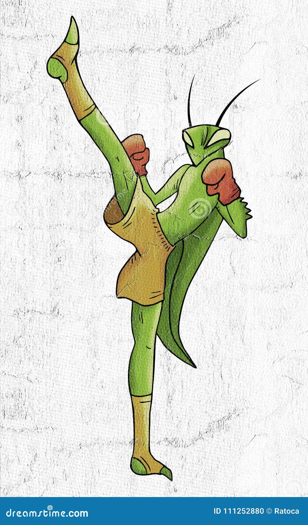 Mantis illustration stock illustration. Illustration of creative ...