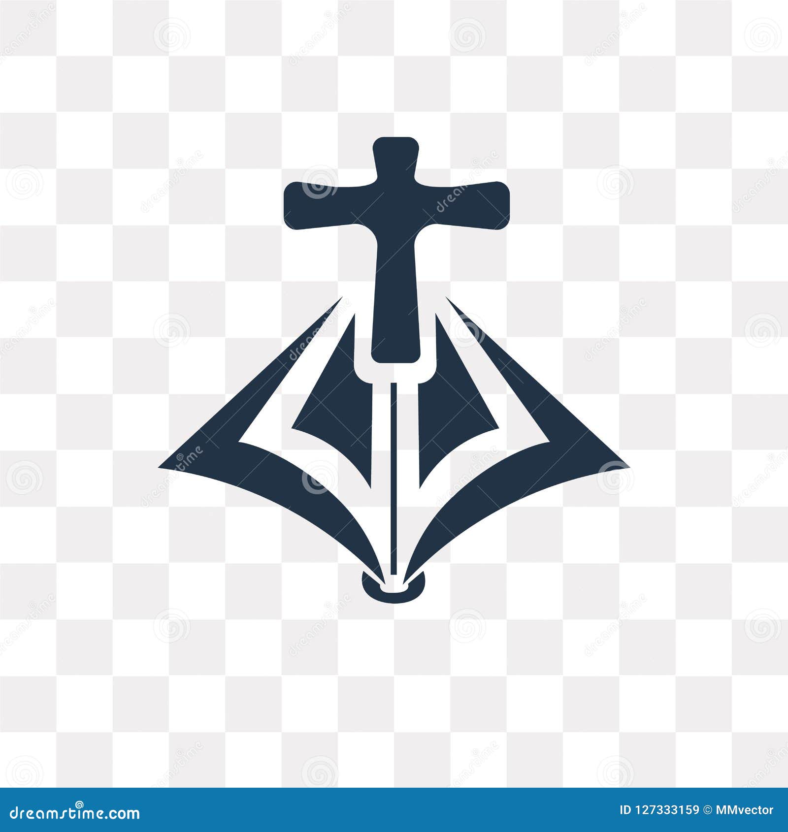 Mantle Vector Icon Isolated On Transparent Background, Linear Ma ...