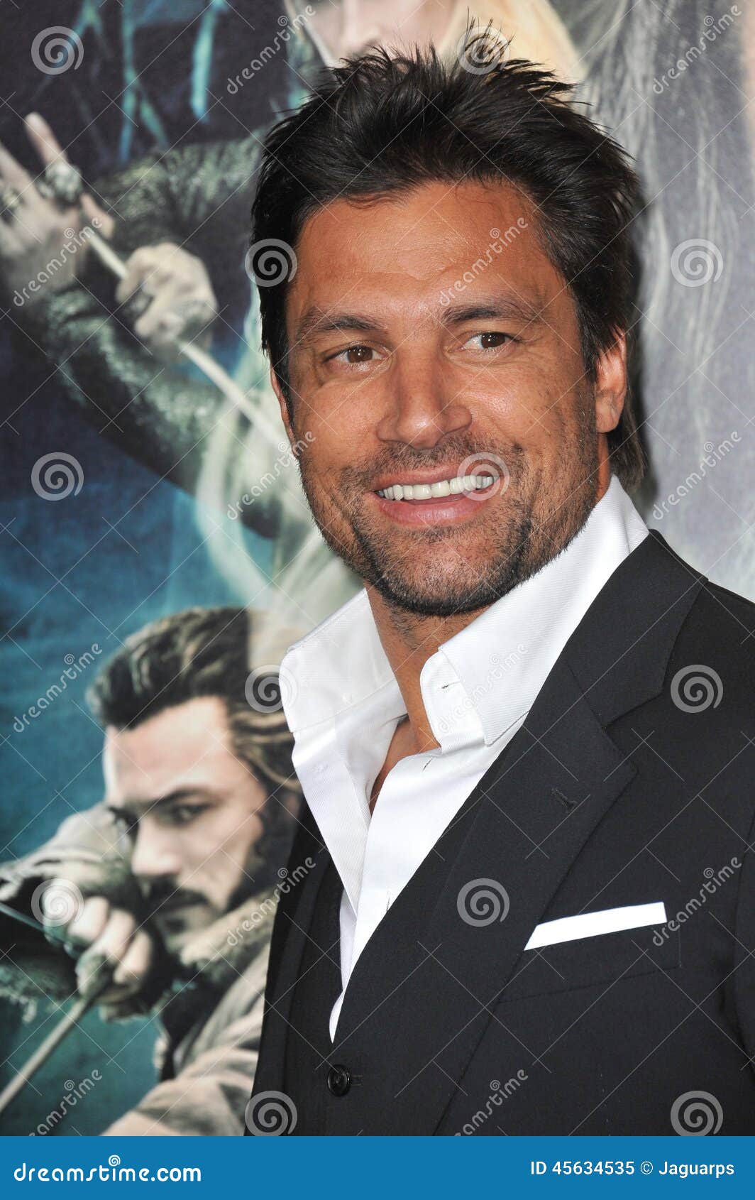 Manu Bennett image éditorial. Image du hobbit, célébrité - 45634535