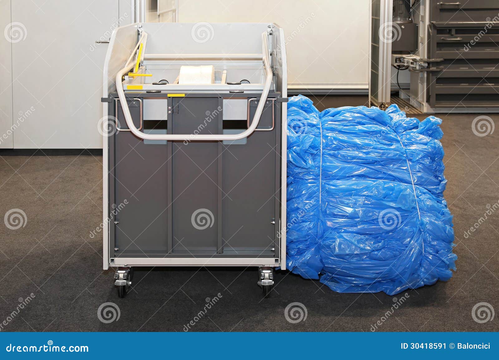 Manual Baling Press stock image. Image of industry, packing - 30418591