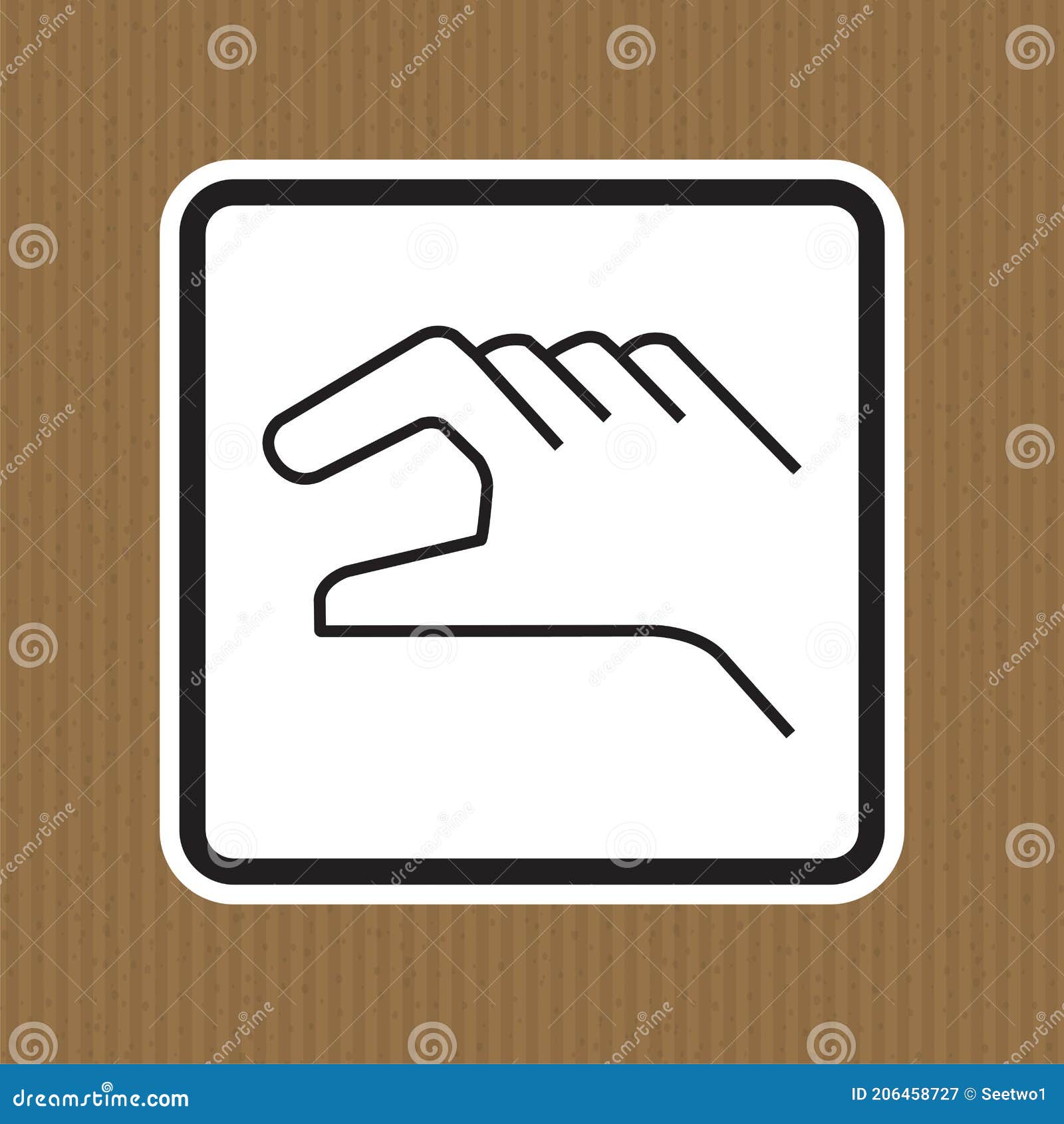 Manual Control Symbol Sign Isolate on White Background,Vector ...