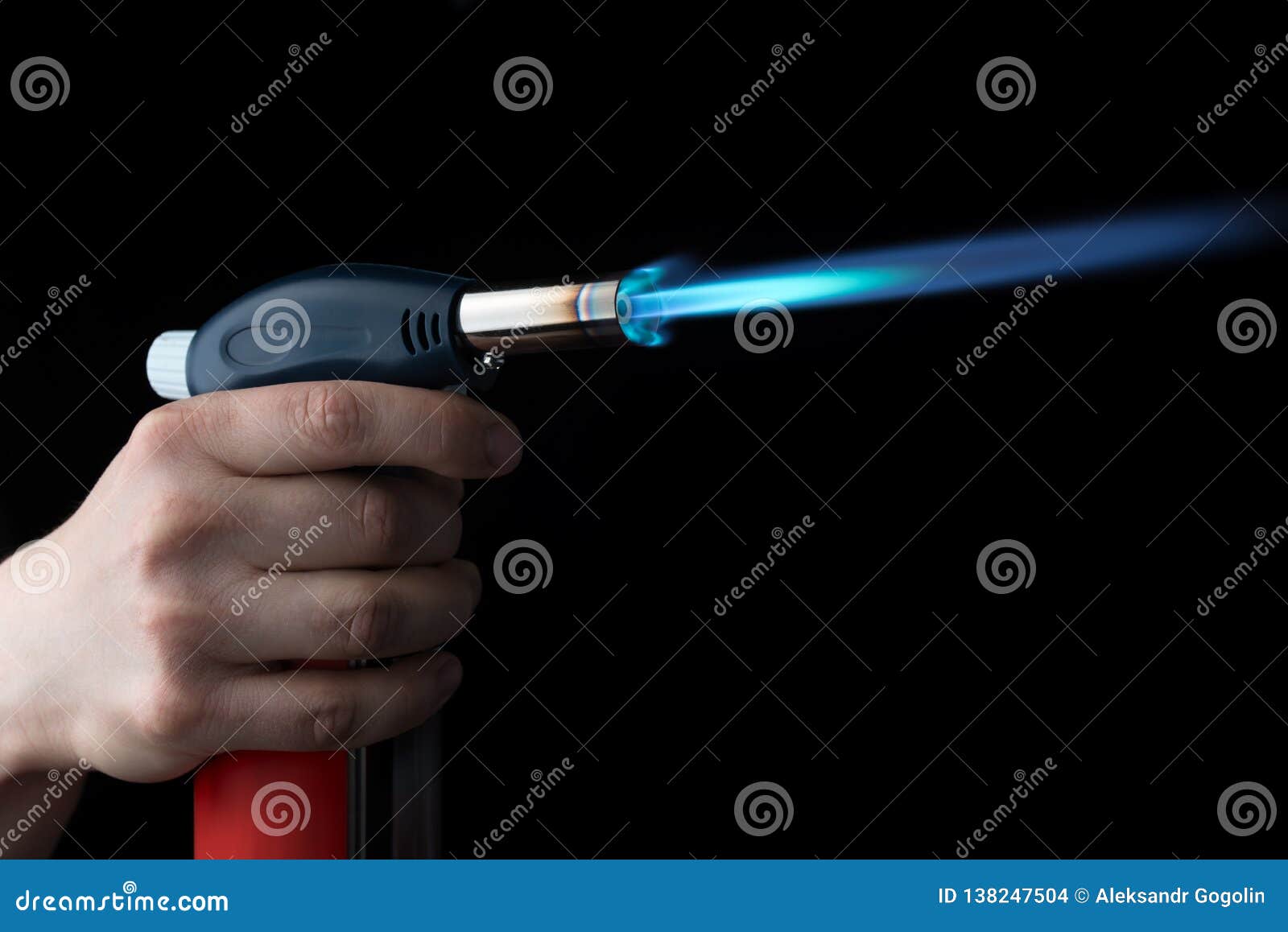 Manual gas burner stock photo. Image of danger, equipment - 138247504