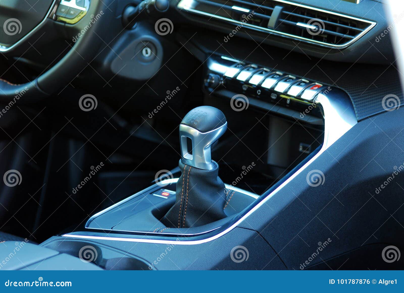 Manual gear shift stock photo. Image of fast, knob, modern - 101787876