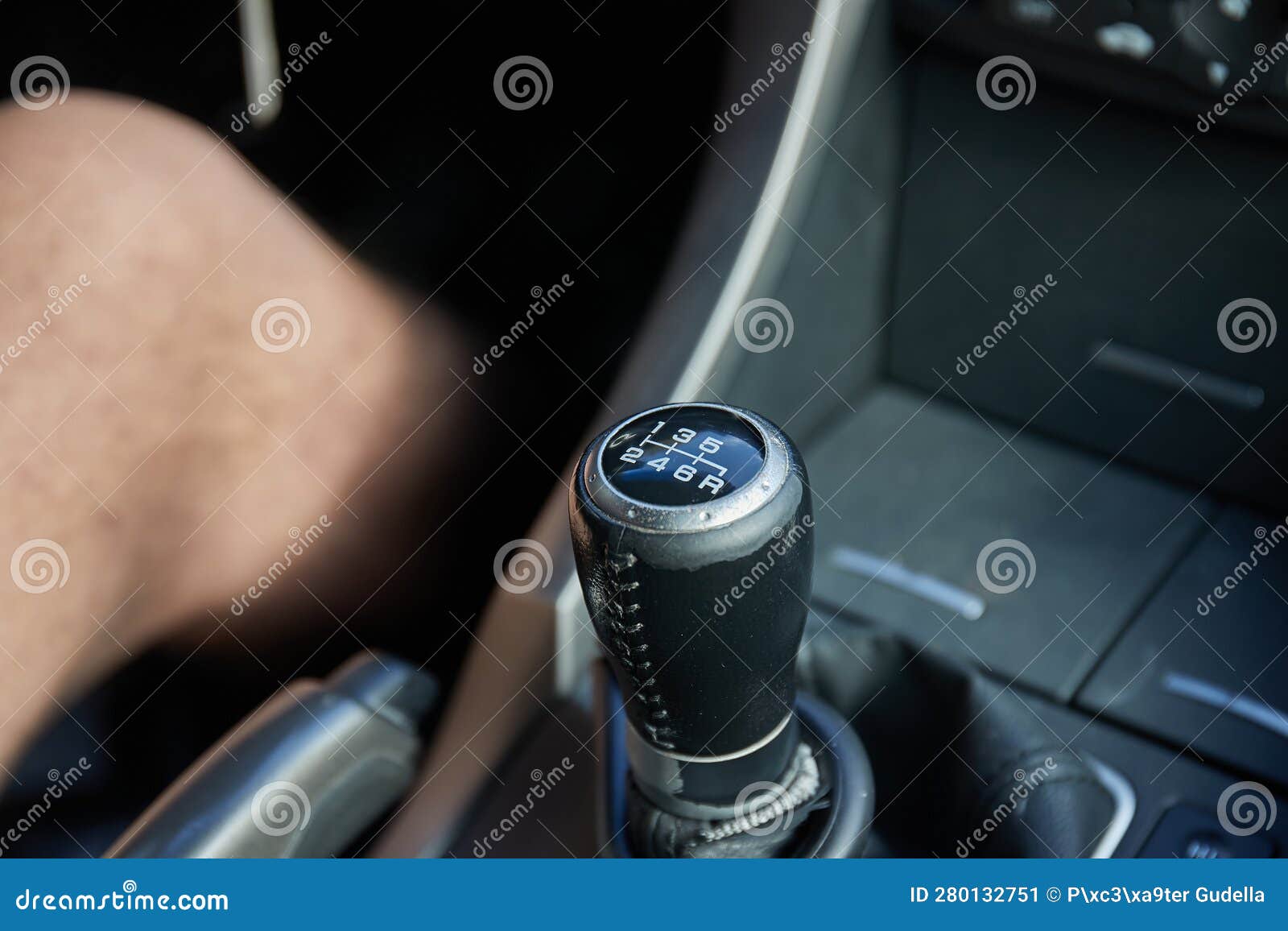 Manual gear stick stock image. Image of bright, driver - 280132751